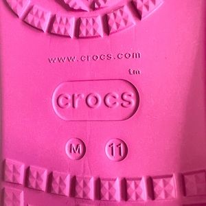 CROCS | Shoes | Crocs Mens Platform Pink Crush Clogs New With Tags ...